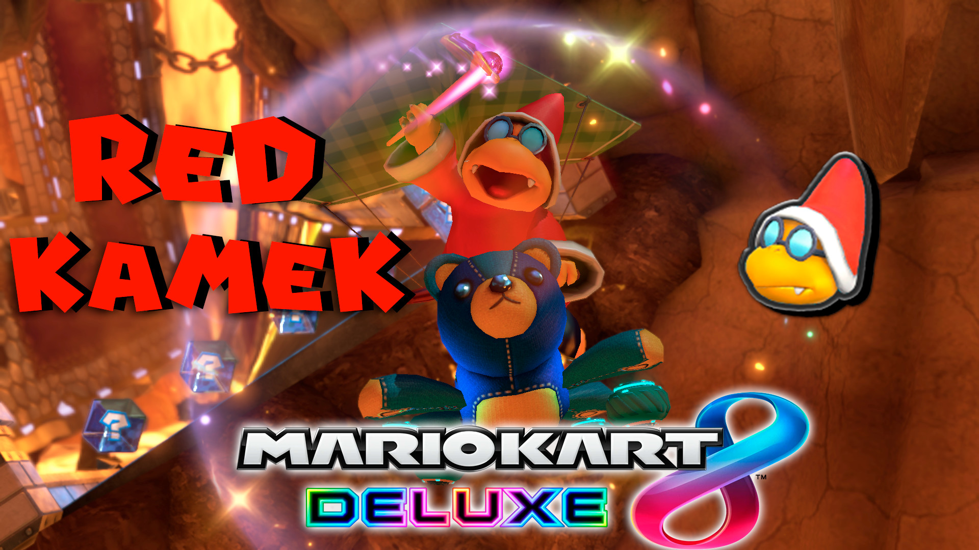Red Kamek Mod for Mario Kart 8 Deluxe | MK8D Mods