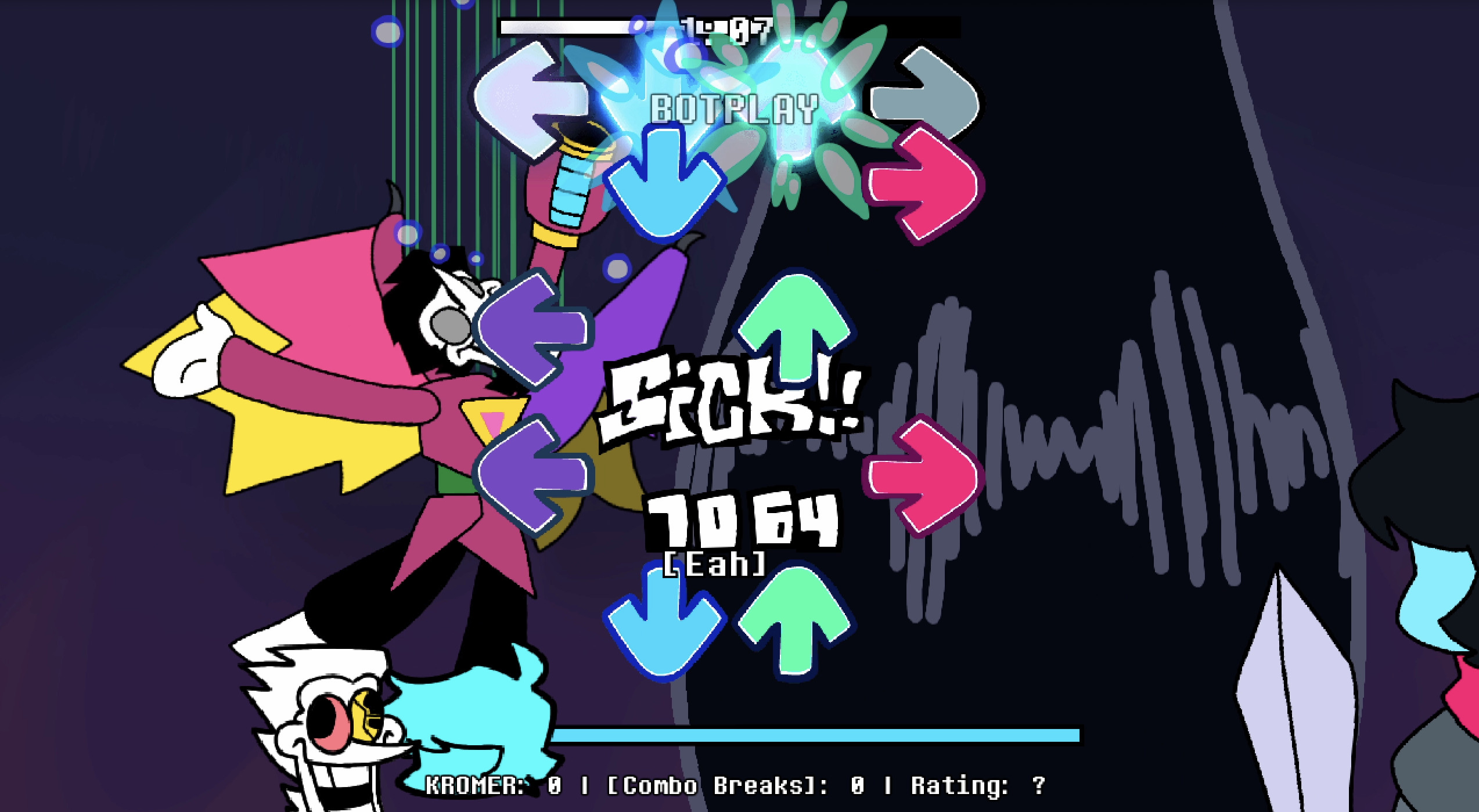 HYPERLINK RELOADED Mania Chart (SCDM) Mod for Friday Night Funkin ...