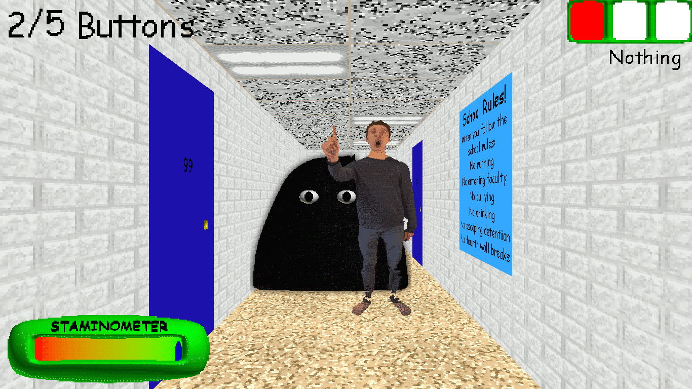 Angry Munci Helps Baldi REMASTERED Mod for Baldi's Basics | Baldi Mods