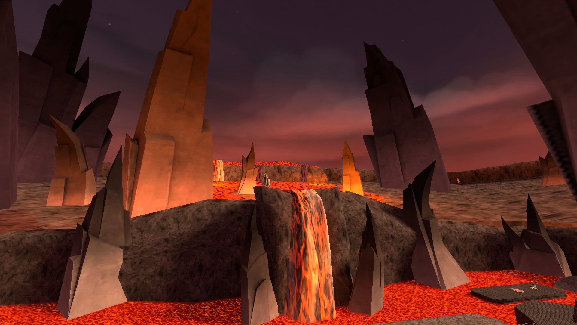 dm_lava-land Mod for Open Fortress | OF Mods