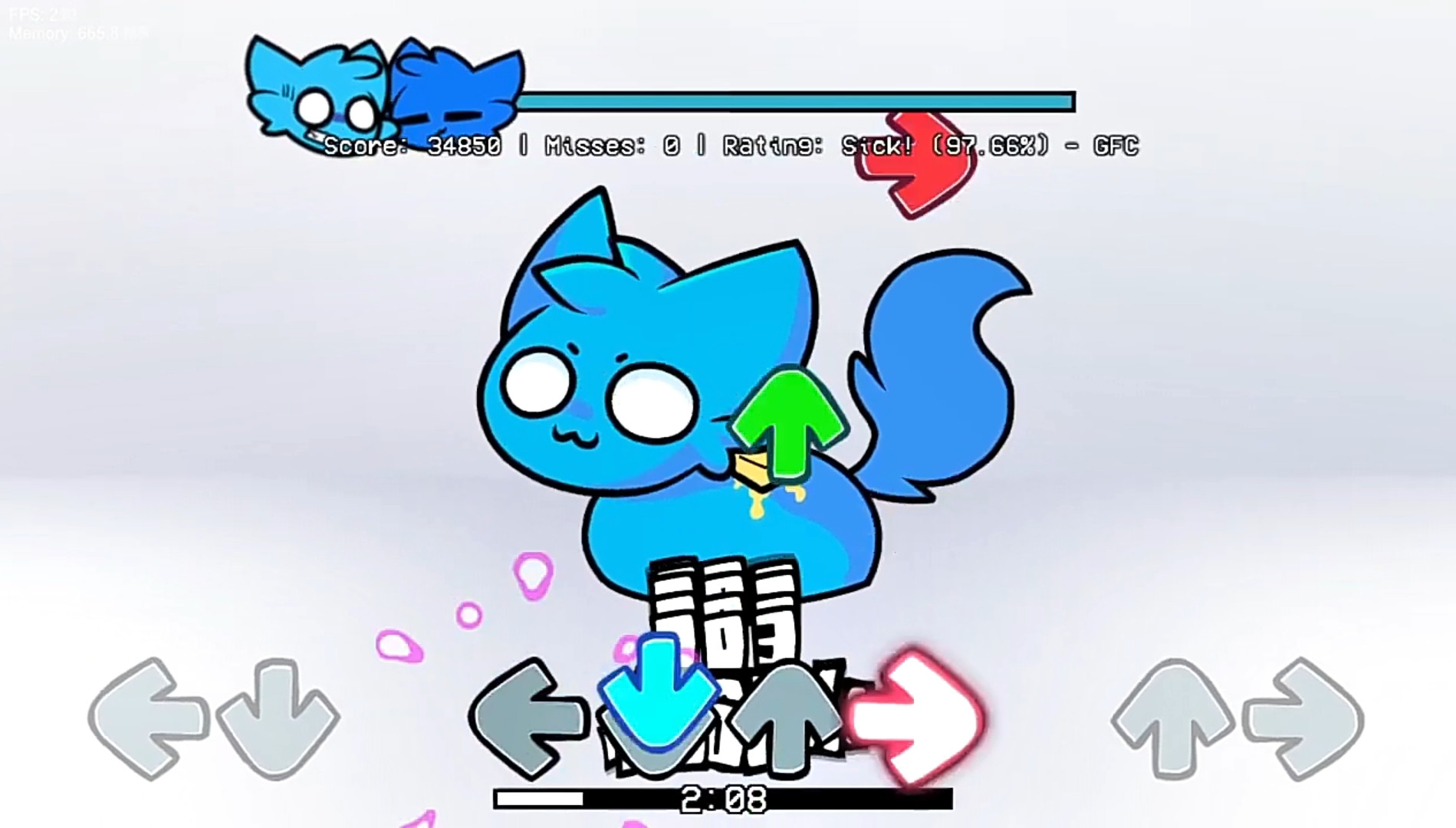 The BlueCat Mod! Mod for Friday Night Funkin' | FNF Mods