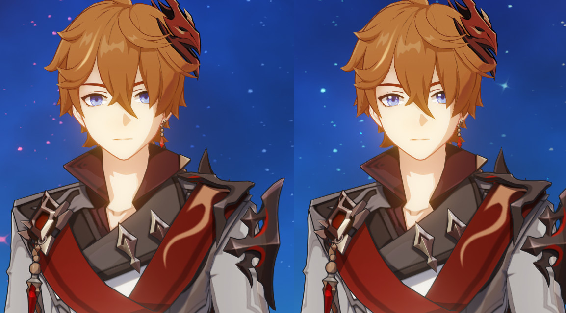 Childe's Eye Lights Mod for Genshin Impact | GI Mods