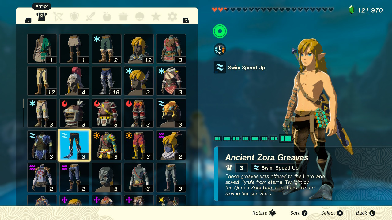Zora Armor from Zelda Twilight Princess Mod for The Legend of Zelda ...