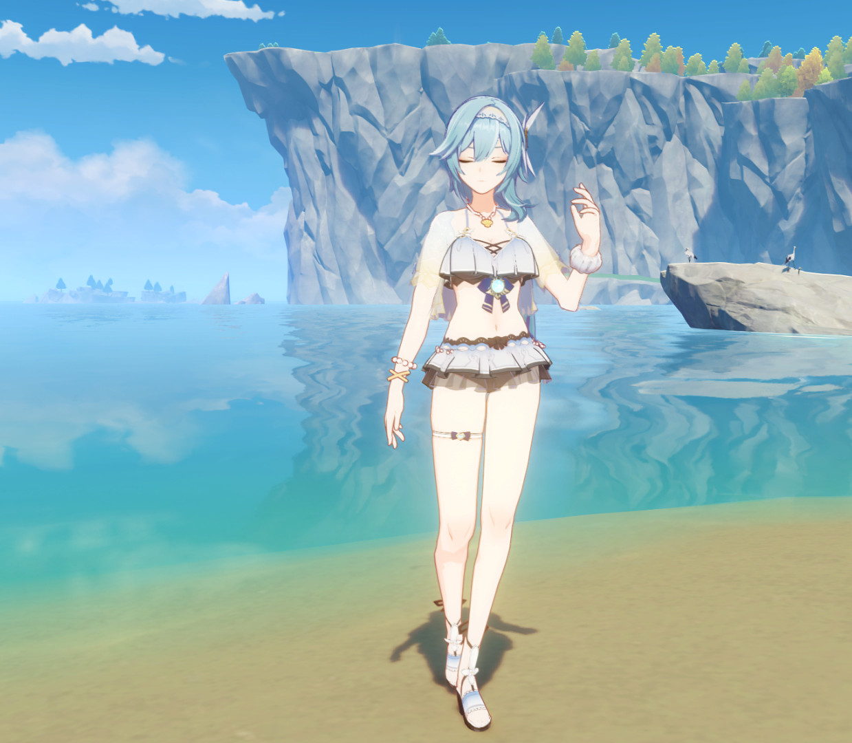 [TEXTURE MOD] Summer Eula Mod for Genshin Impact | GI Mods