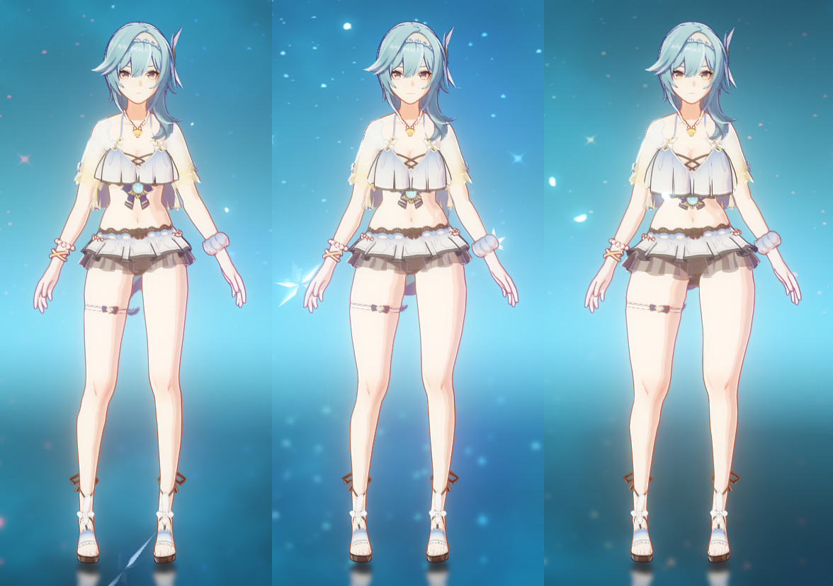 [TEXTURE MOD] Summer Eula Mod for Genshin Impact | GI Mods