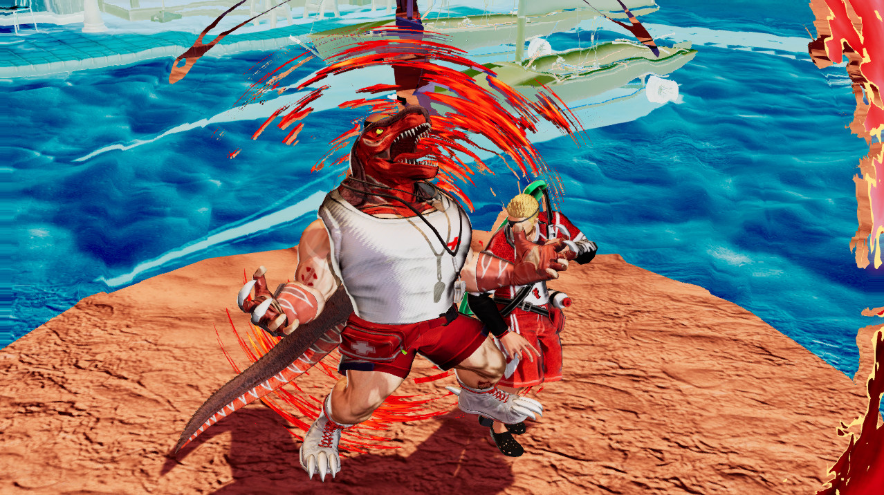 Summer Lifeguard King Of Dinosaurs Mod for The King of Fighters XV ...