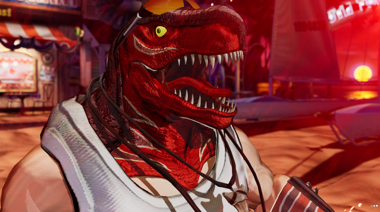 Summer Lifeguard King Of Dinosaurs Mod for The King of Fighters XV ...