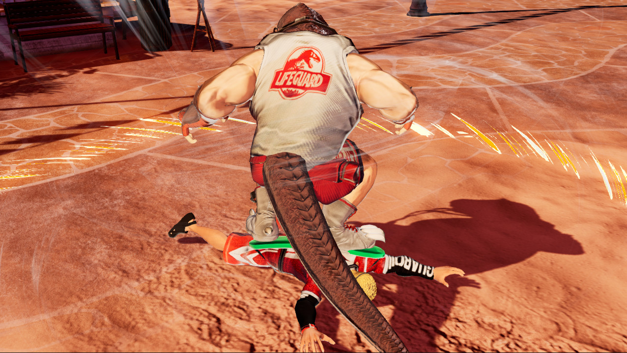 Summer Lifeguard King Of Dinosaurs Mod for The King of Fighters XV ...