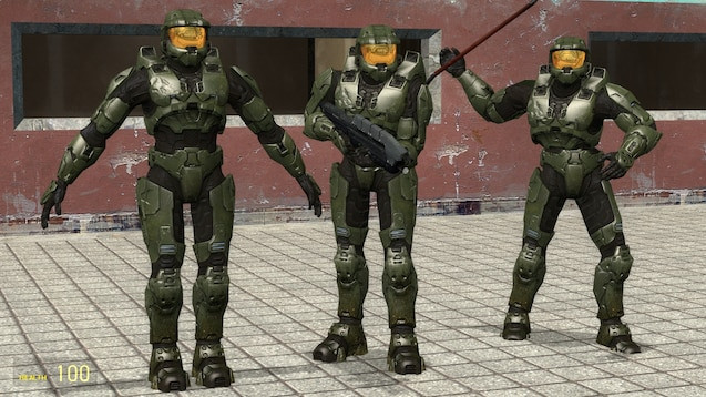 Halo 3 - Master Chief PM and NPC Mod for Garry's Mod | GMod Mods