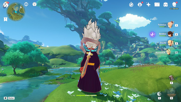 Lord Enma over Bennett Mod for Genshin Impact | GI Mods