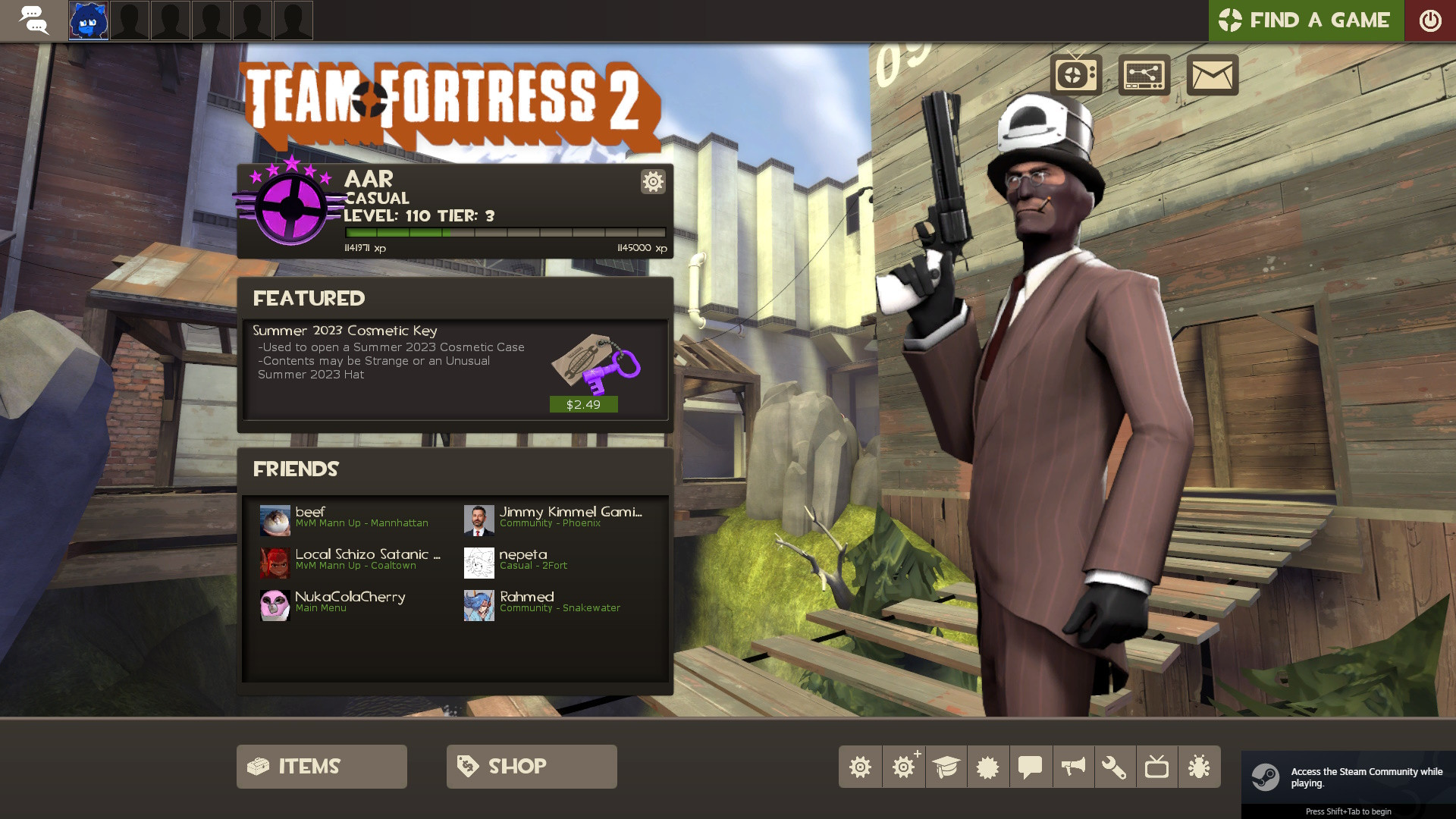 Summer 2023 Main Menu Background Maps Mod for Team Fortress 2 | TF2 Mods