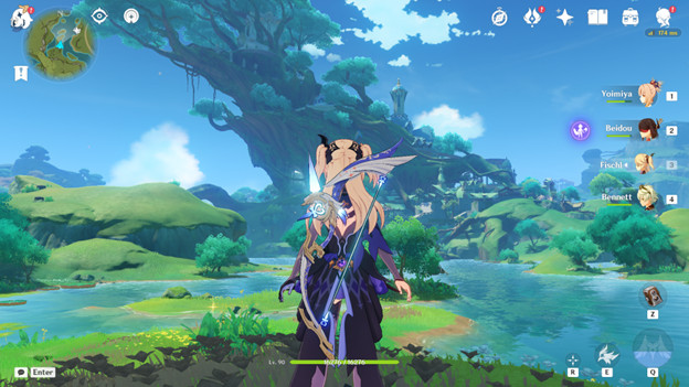 Prototype Crescent to Amos Bow Mod for Genshin Impact | GI Mods