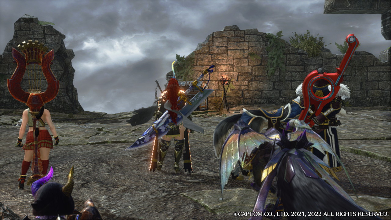 Galleus & Hinoa Layered Weapon + Port of D Monado Mod for Monster ...