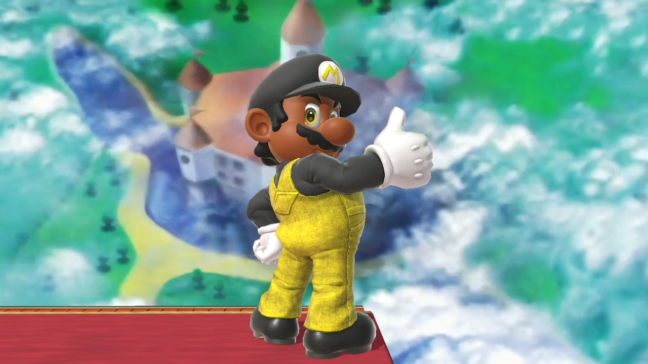 BLM Mario Mod for Super Smash Bros. Ultimate | SSBU Mods