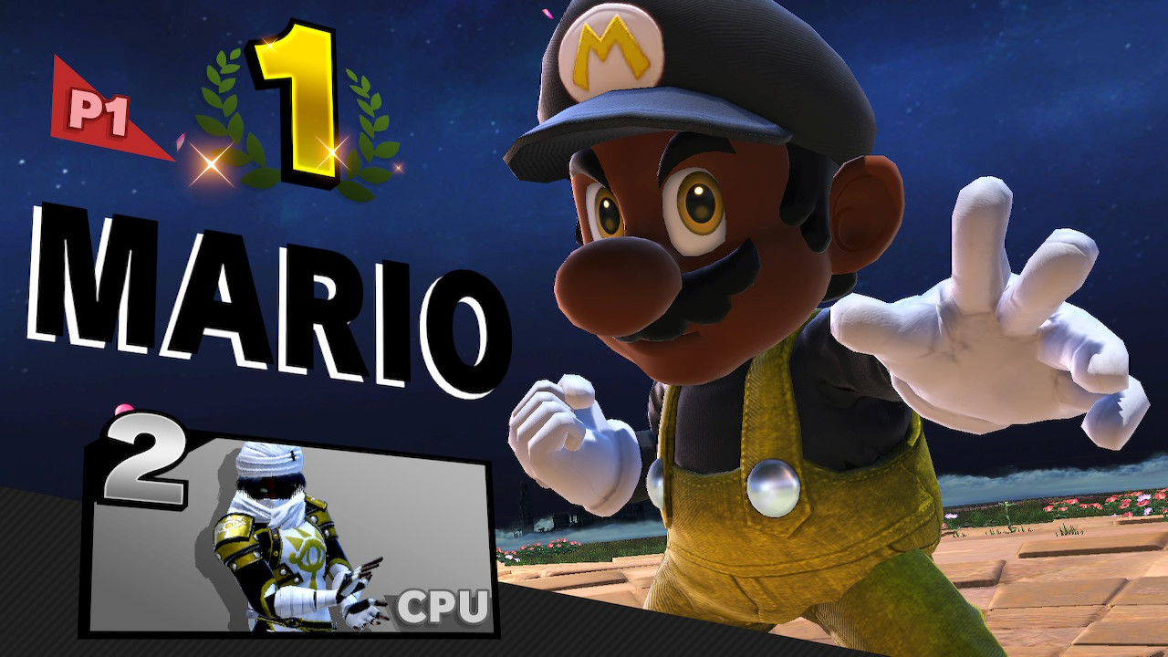 BLM Mario Mod for Super Smash Bros. Ultimate | SSBU Mods