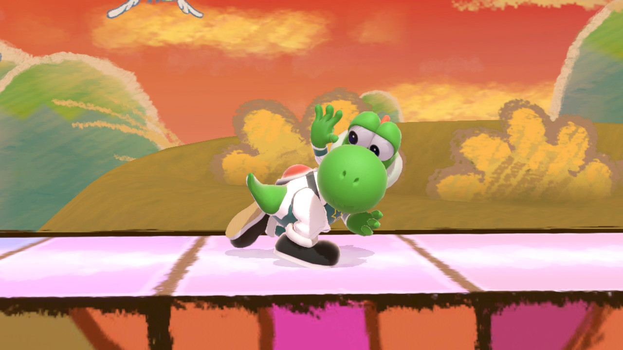 Space Land Yoshi Mod for Super Smash Bros. Ultimate | SSBU Mods