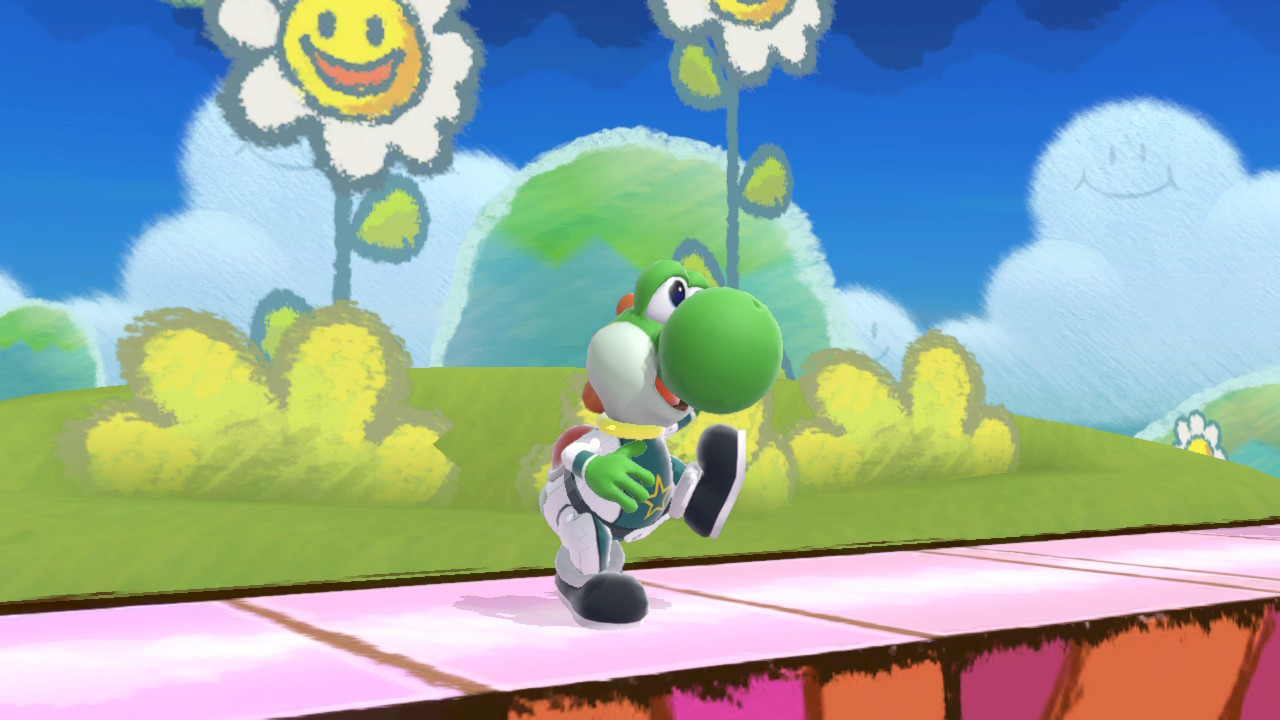 Space Land Yoshi Mod for Super Smash Bros. Ultimate | SSBU Mods
