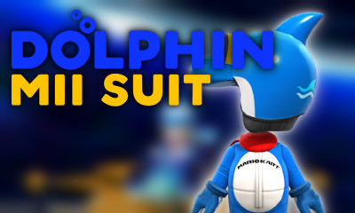 Dolphin Mii Racing Suit Mod for Mario Kart 7 | MK7 Mods