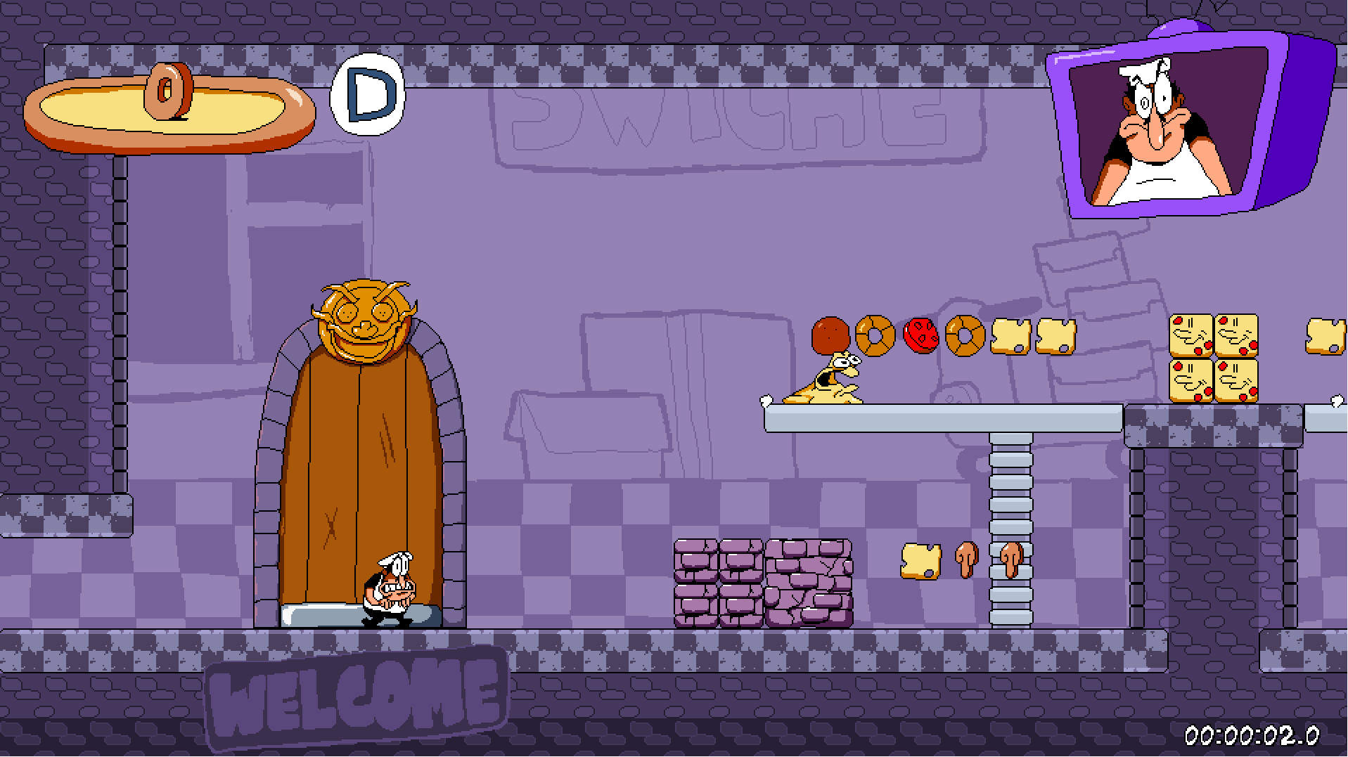 Rooftop tileset for cyop Mod for Pizza Tower | PT Mods