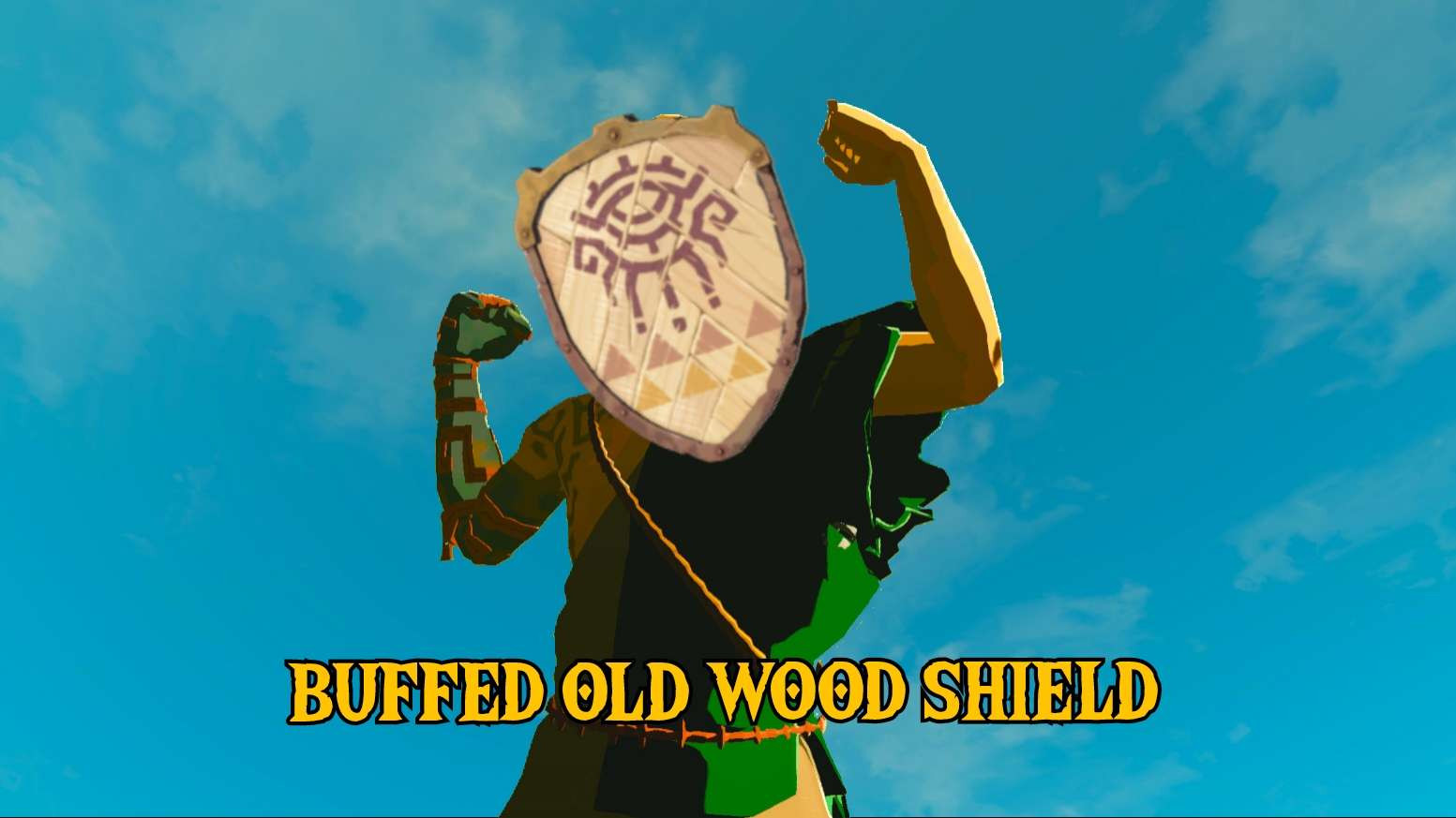 Buffed Old Shield Mod for The Legend of Zelda: Tears of the Kingdom ...
