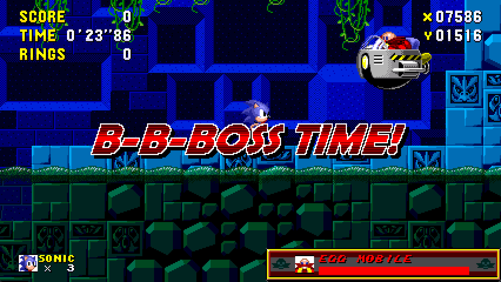Megamix Boss Time! Mod for Sonic the Hedgehog Forever | S1F Mods