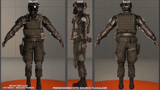 Mobile Task Forces Redux [Reduced Filesize] Mod for Garry's Mod | GMod Mods