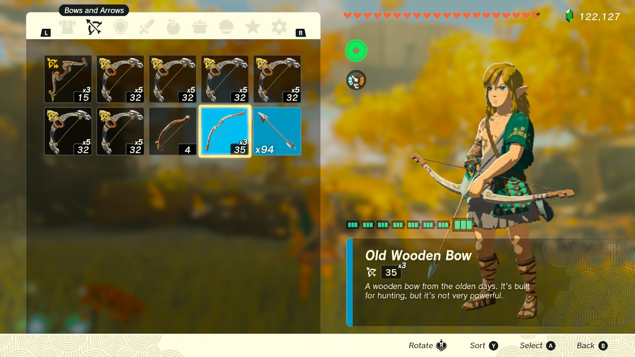 Buffed Old Bow Mod for The Legend of Zelda: Tears of the Kingdom | TOTK ...