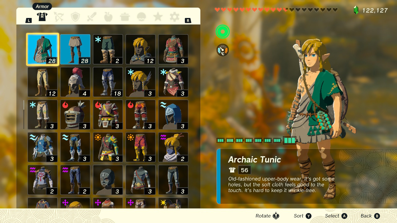 Buffed Archaic Armor Mod for The Legend of Zelda: Tears of the Kingdom ...