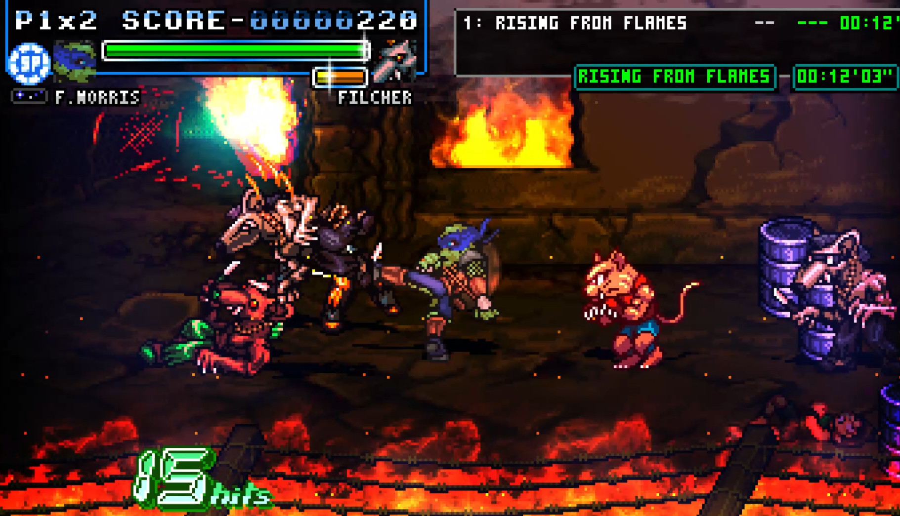 Leo over Master ninja Mod for Fight'N Rage | FNR Mods