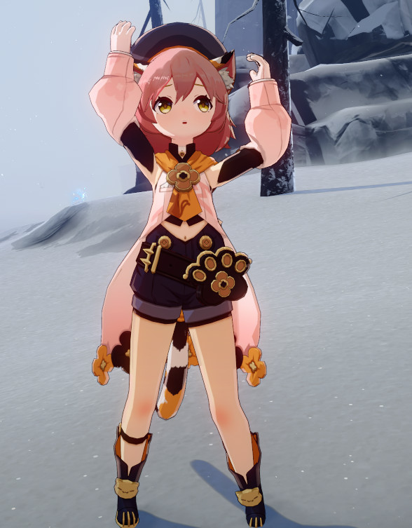 Diona over Hook Mod for Honkai Star Rail | HSR Mods