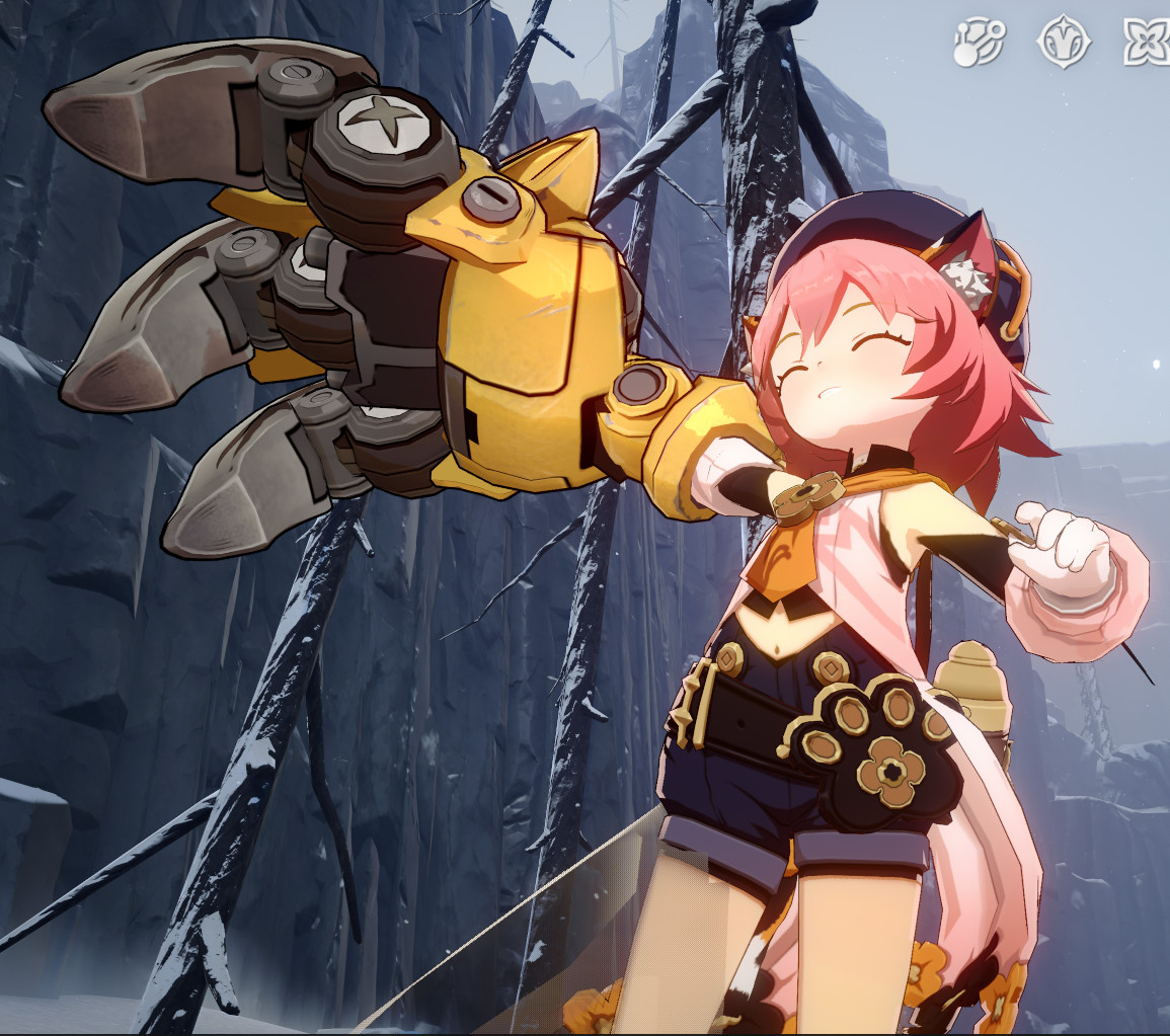 Diona over Hook Mod for Honkai Star Rail | HSR Mods