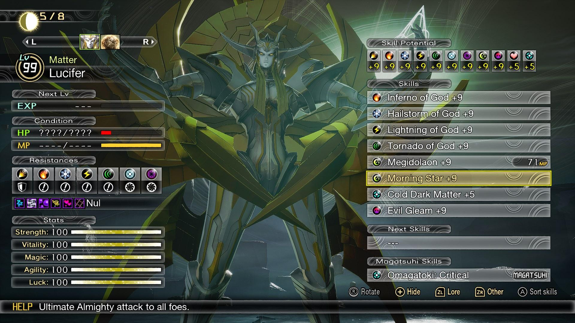 Hard Lucifer Mod for Shin Megami Tensei V | SMTV Mods