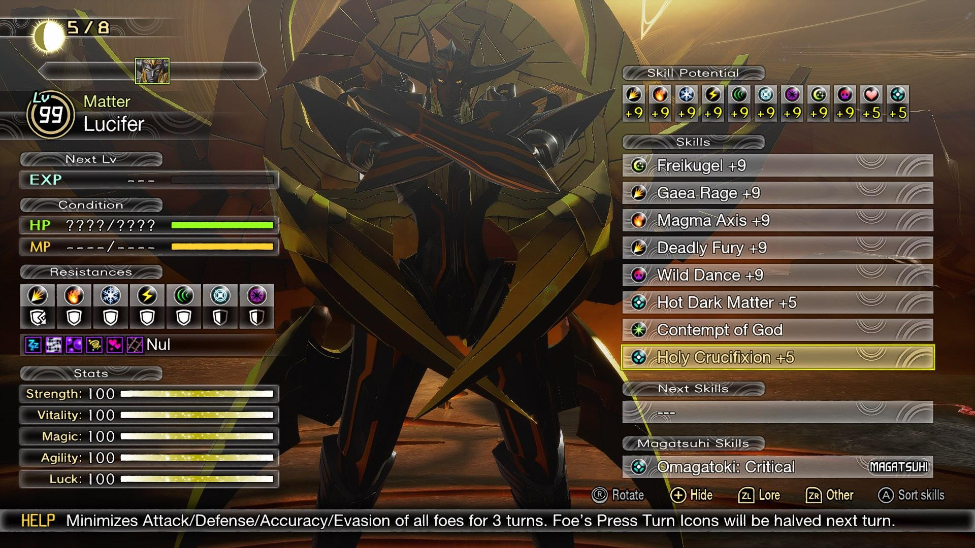 Hard Lucifer Mod for Shin Megami Tensei V | SMTV Mods