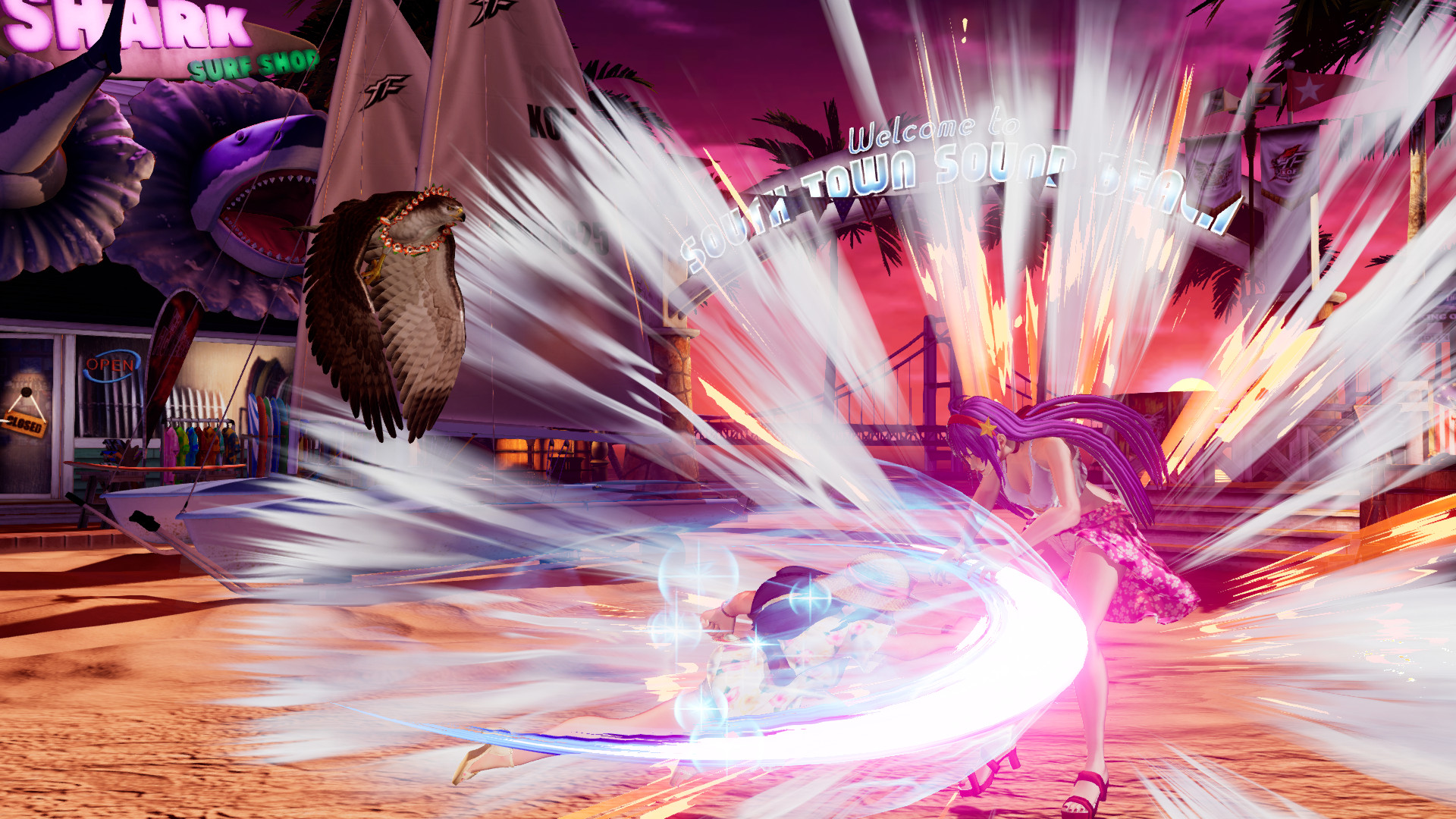 Summer Beach Nakoruru Mod for The King of Fighters XV | KoFXV Mods