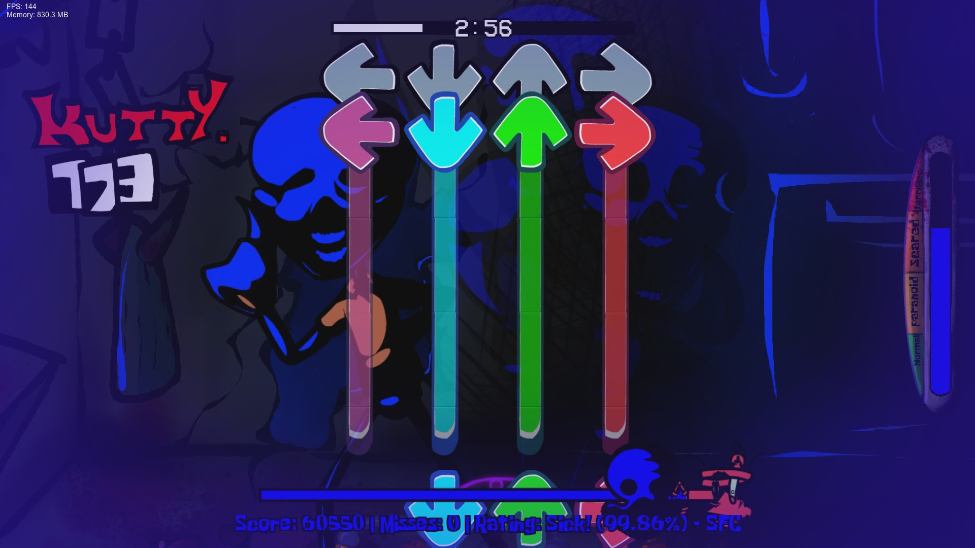 Bold or Brash Mania Chart (Hit Single) Mod for Friday Night Funkin ...