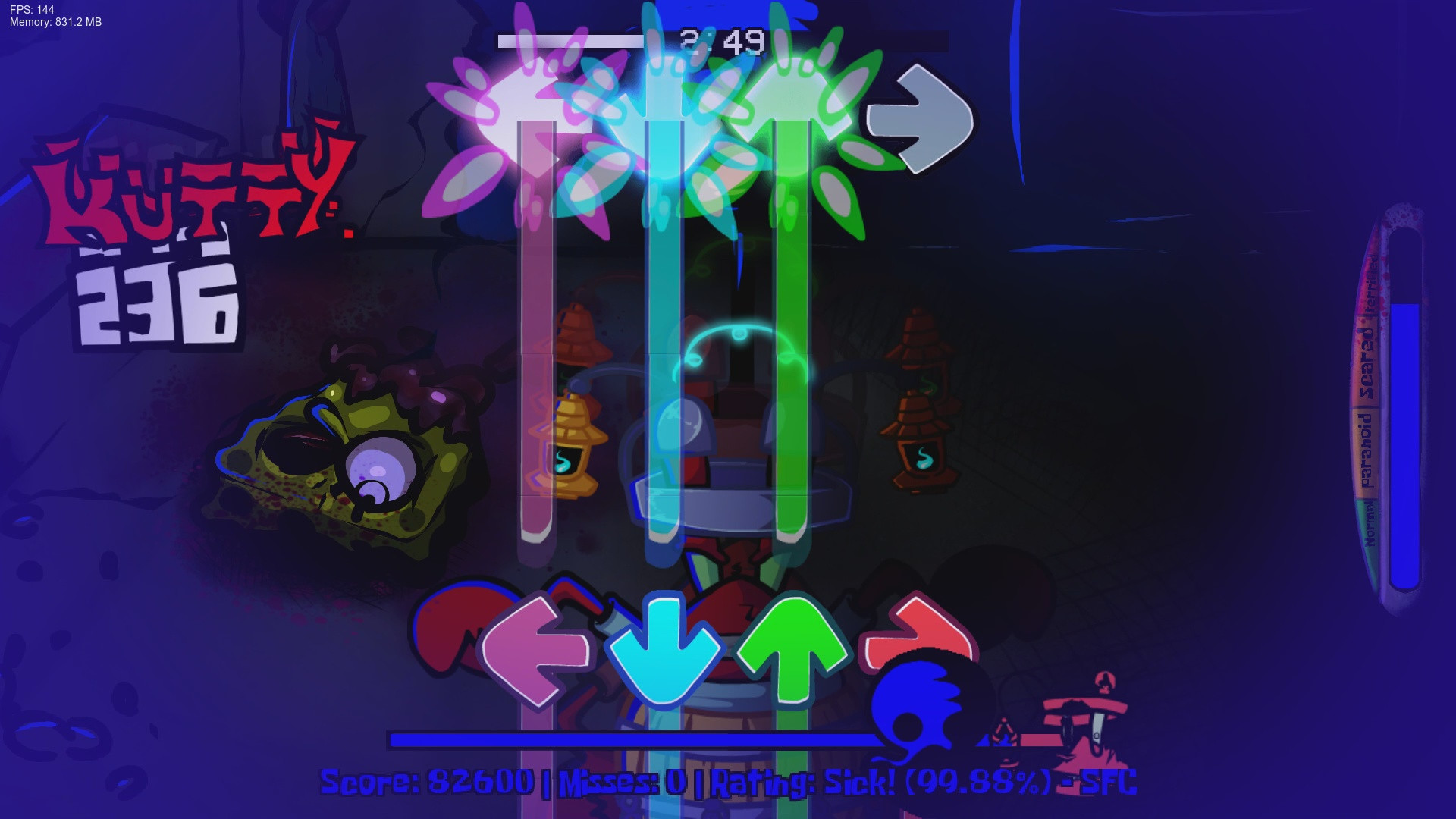 Bold or Brash Mania Chart (Hit Single) Mod for Friday Night Funkin ...