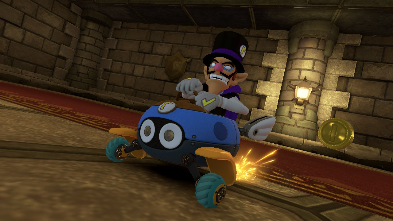 Waluigi (Vampire) Mod for Mario Kart 8 Deluxe | MK8D Mods