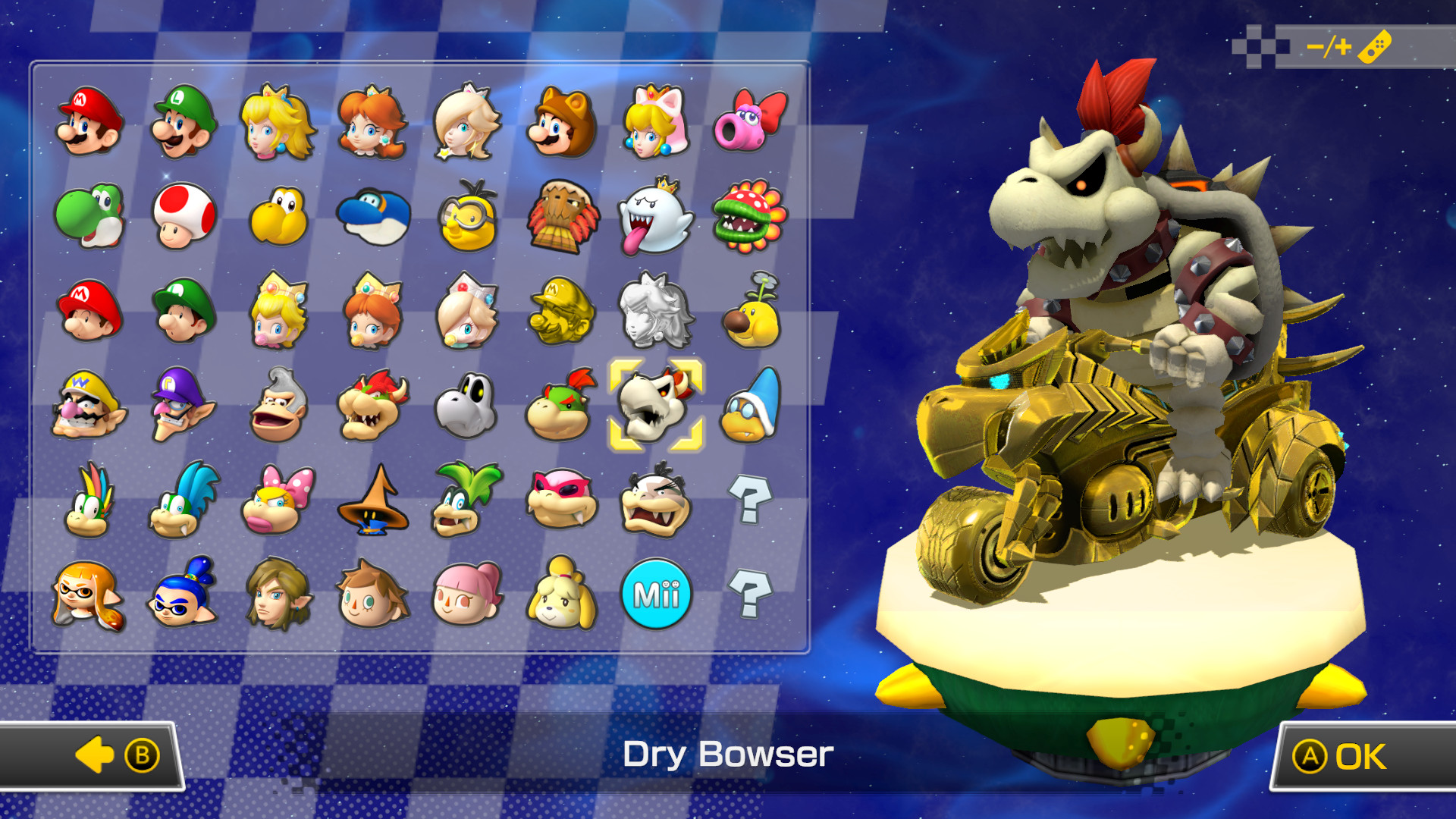 Golden Bone Rattler Mod for Mario Kart 8 Deluxe | MK8D Mods