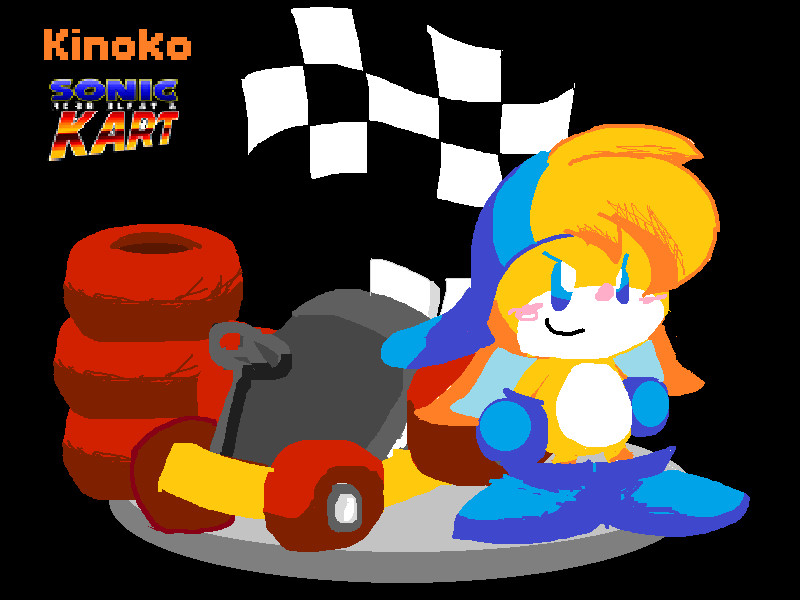Kinoko in Srb2k! Mod for Sonic Robo Blast 2 Kart | SRB2K Mods