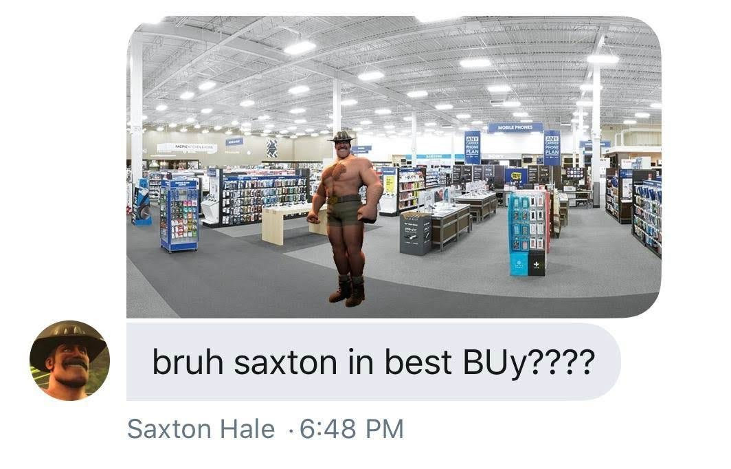 Potassium's Saxton Hale Over Summer '23 Grill Mod for Team Fortress 2 ...