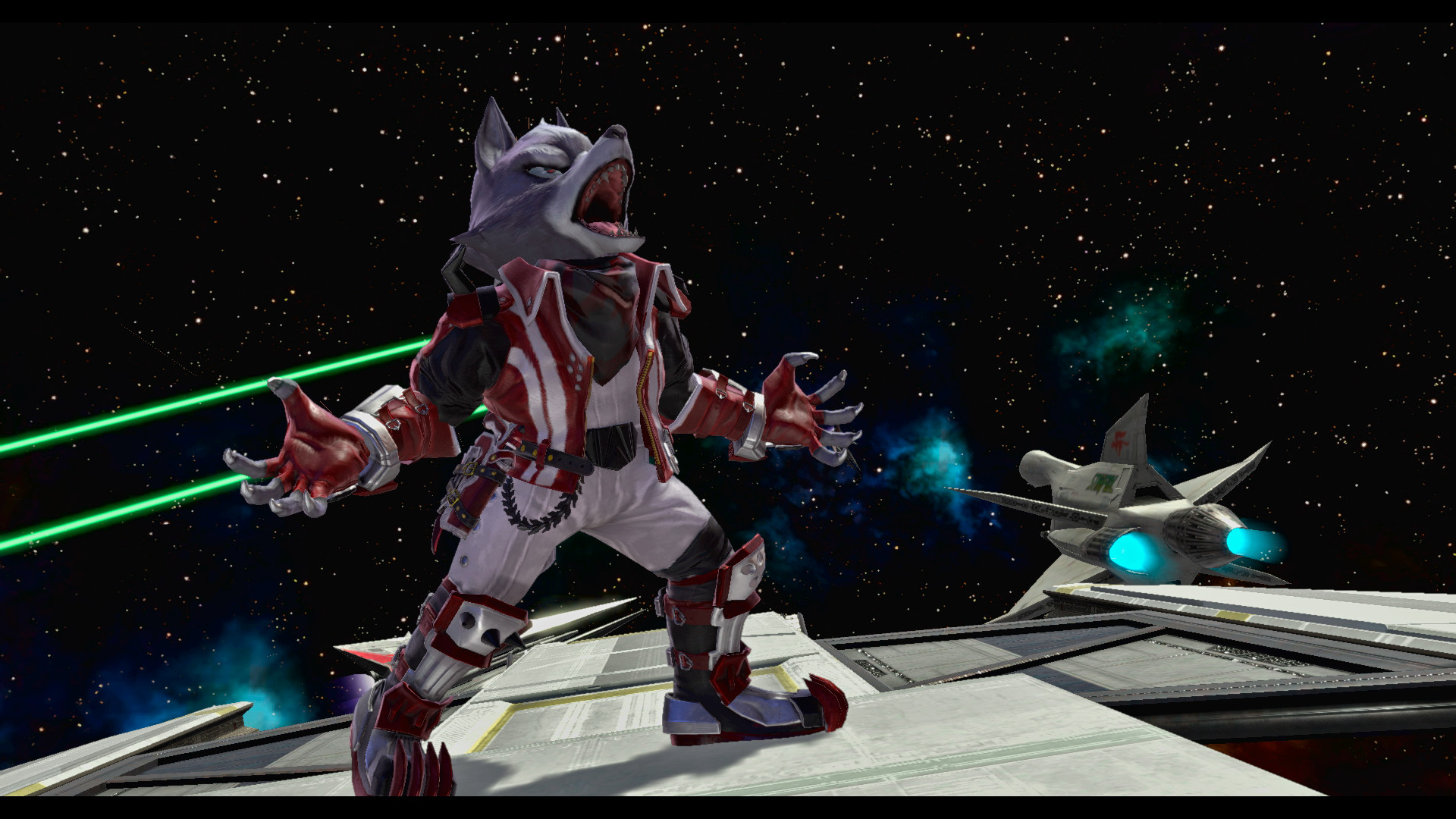 Crimson Snow Wolf Mod for Super Smash Bros. Ultimate | SSBU Mods