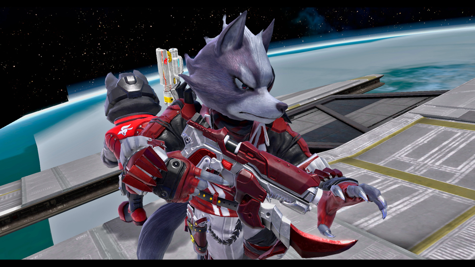 Crimson Snow Wolf Mod for Super Smash Bros. Ultimate | SSBU Mods