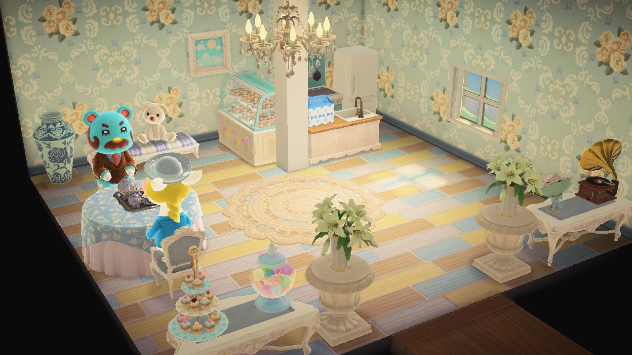 Elegant Benches from ACNL Mod for Animal Crossing: New Horizons | ACNH Mods