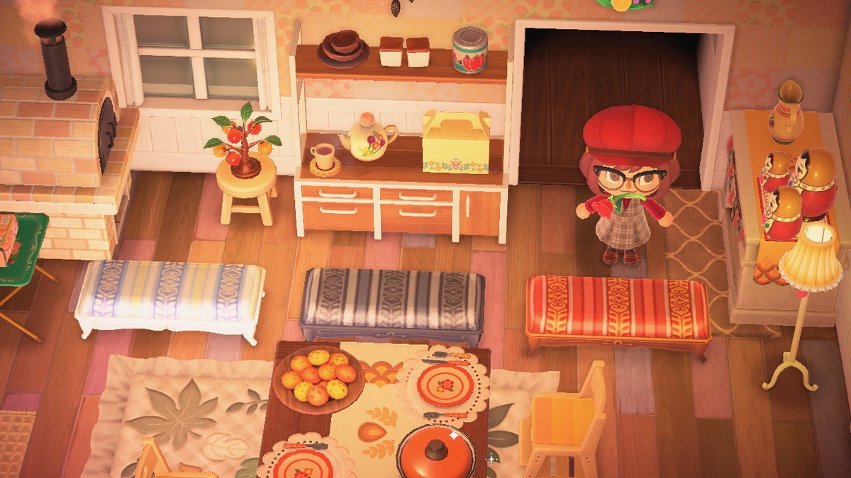 Elegant Benches from ACNL Mod for Animal Crossing: New Horizons | ACNH Mods