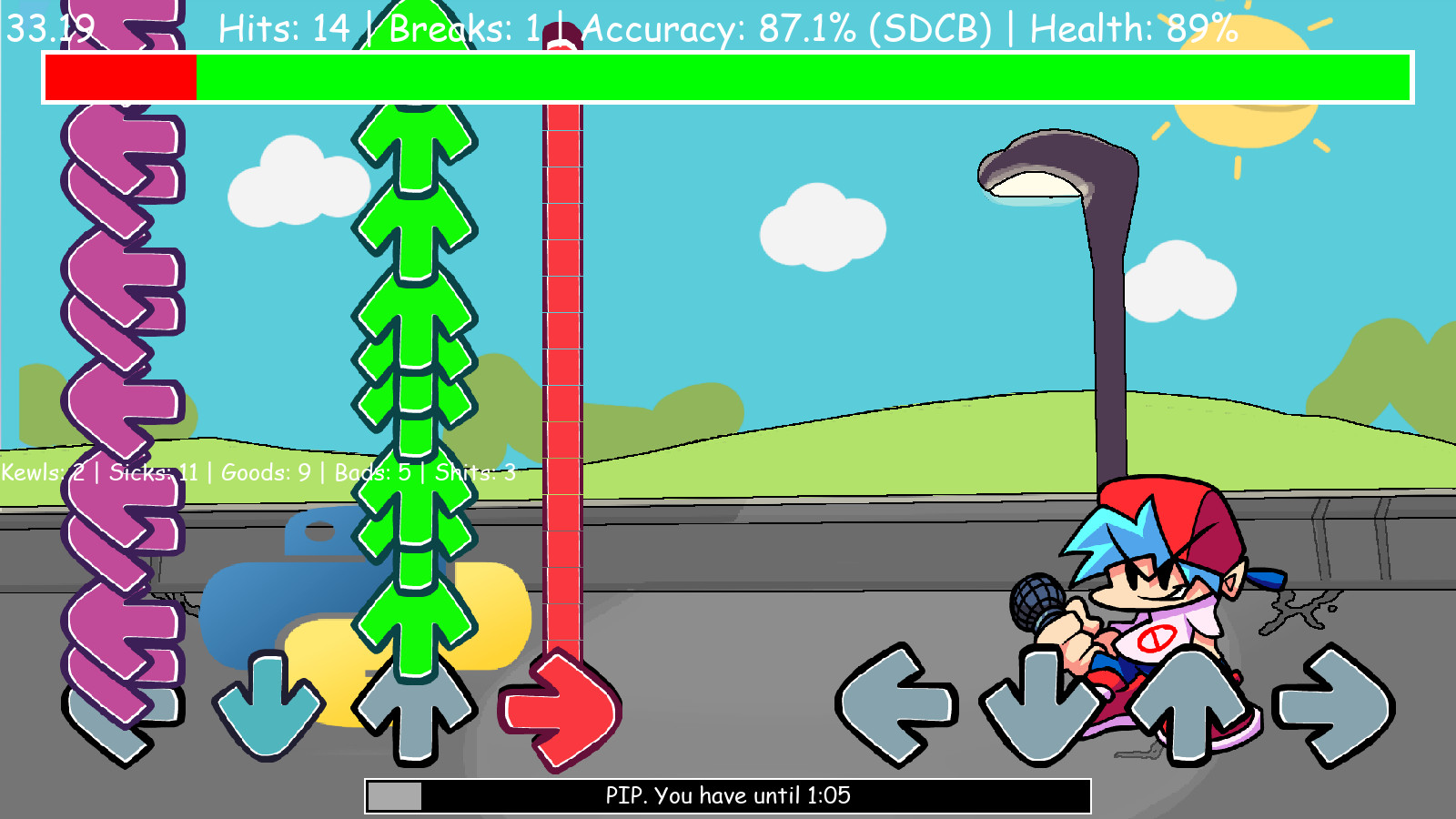 Python Engine Mod for Friday Night Funkin' | FNF Mods