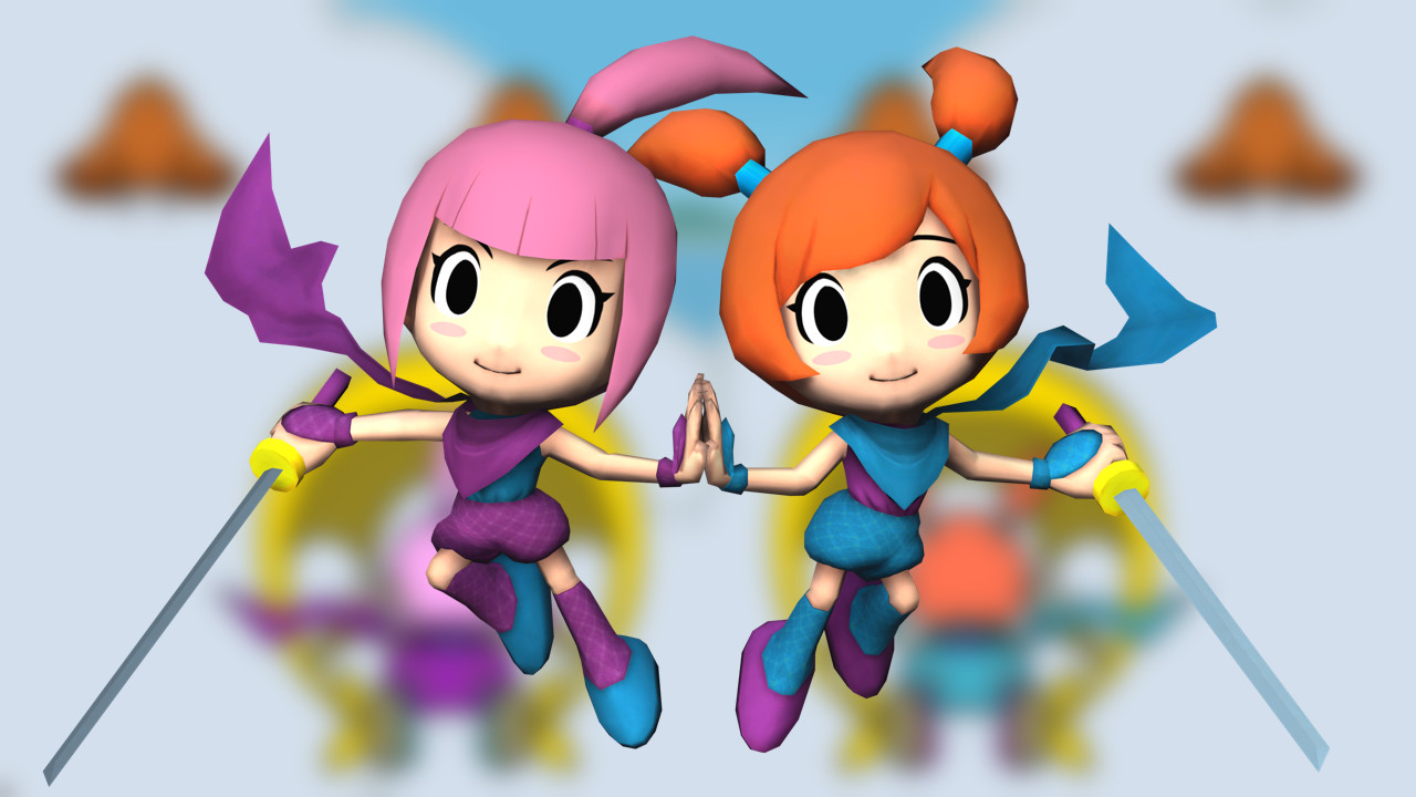 Kat and Ana (WarioWare) Mod for Super Smash Bros. Ultimate | SSBU Mods