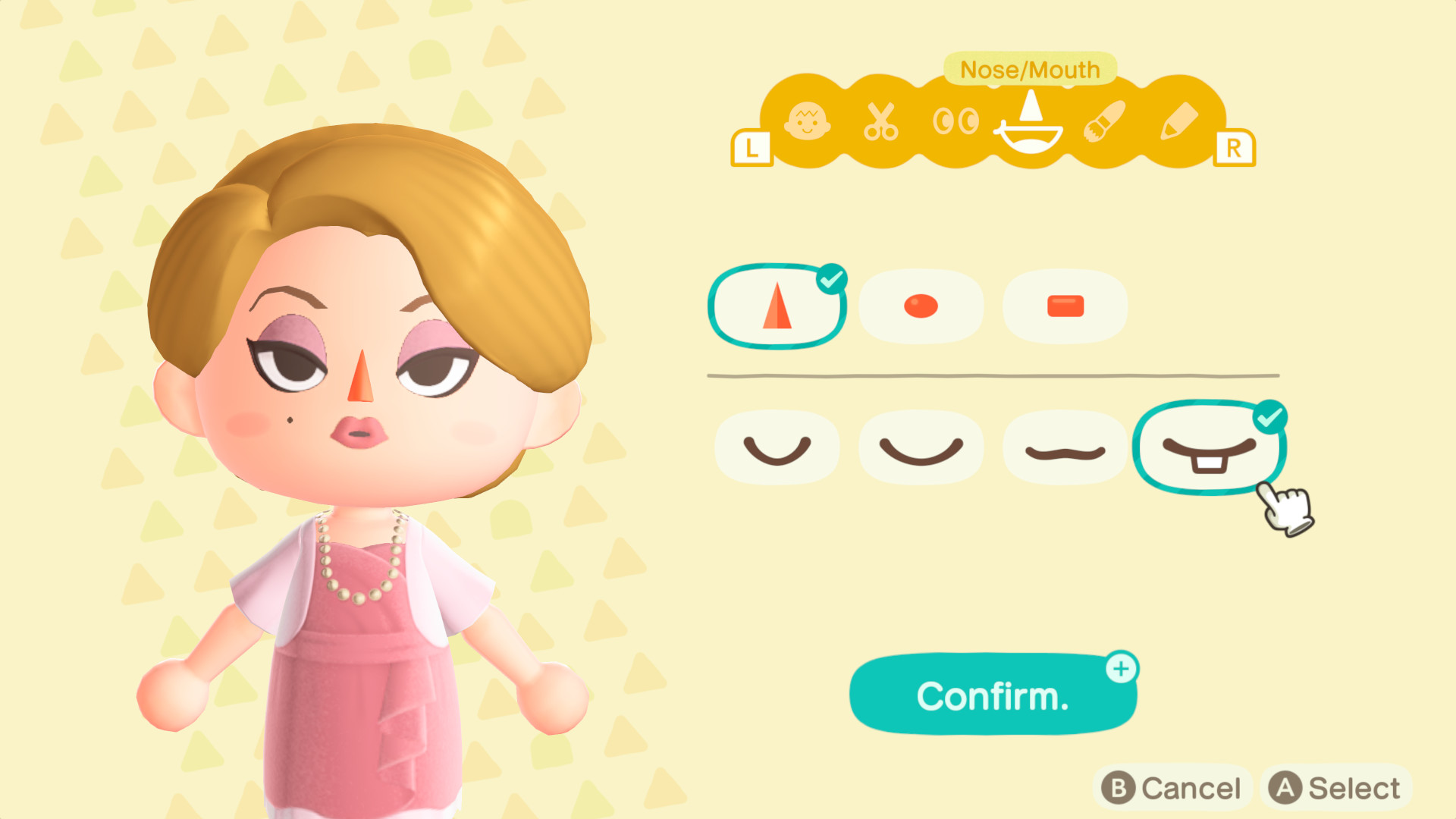 Gigi Lips Mod for Animal Crossing: New Horizons | ACNH Mods