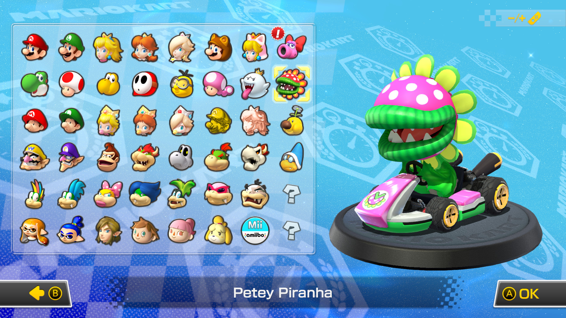 SMG1+2 Boss Piranha Petey Pack Mod for Mario Kart 8 Deluxe | MK8D Mods