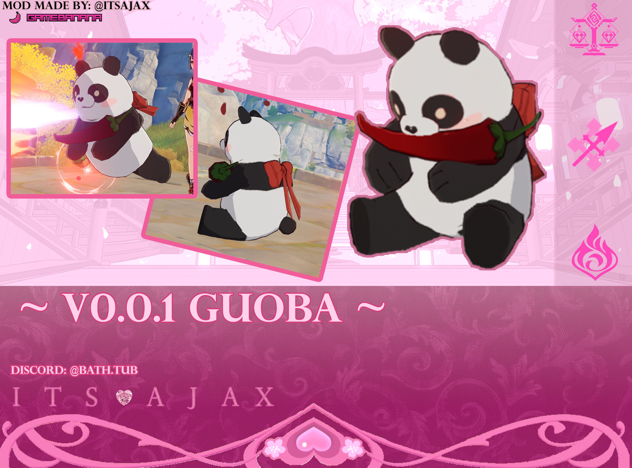 CBT1 Guoba Mod for Genshin Impact | GI Mods