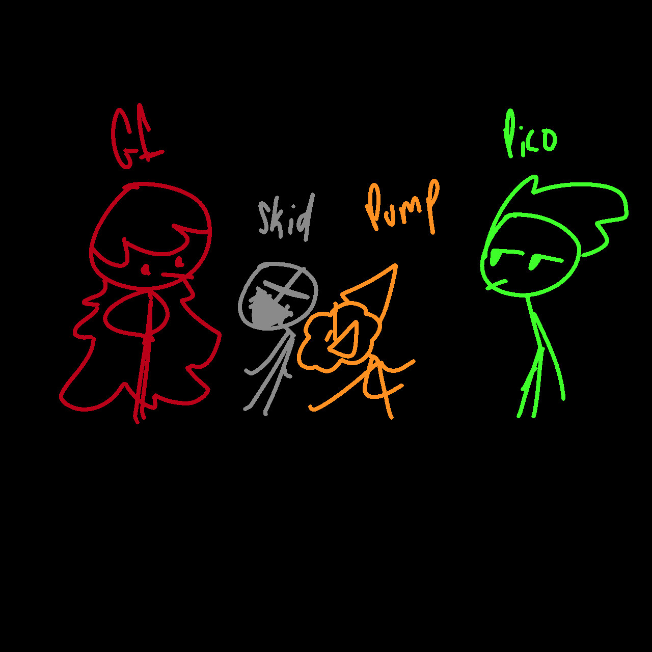 Draw a Stickman Oneshot FNF Mod Mod for Friday Night Funkin' | FNF Mods